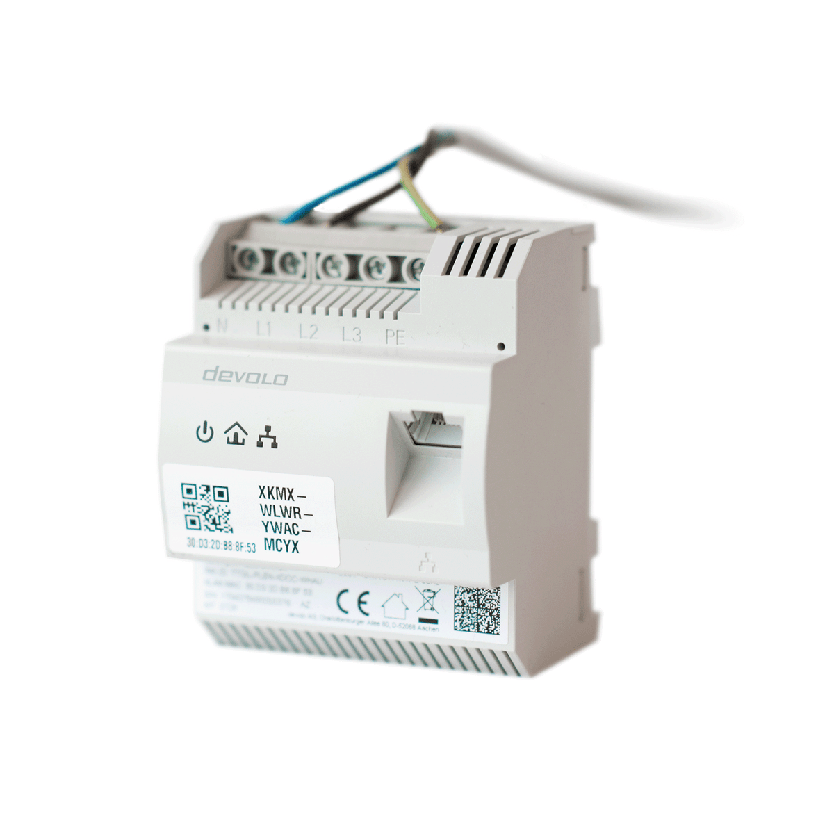 PLC Modul, DIN-skinne – Zaptec Sverige