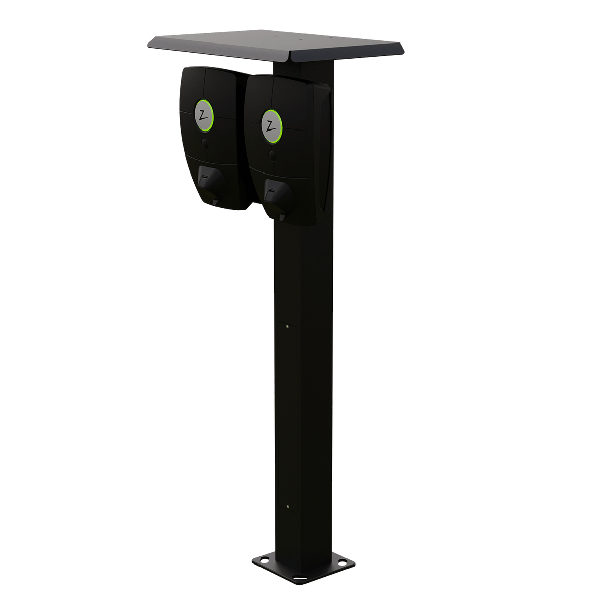 OnePole 2 Twin Side by side – Zaptec Sverige