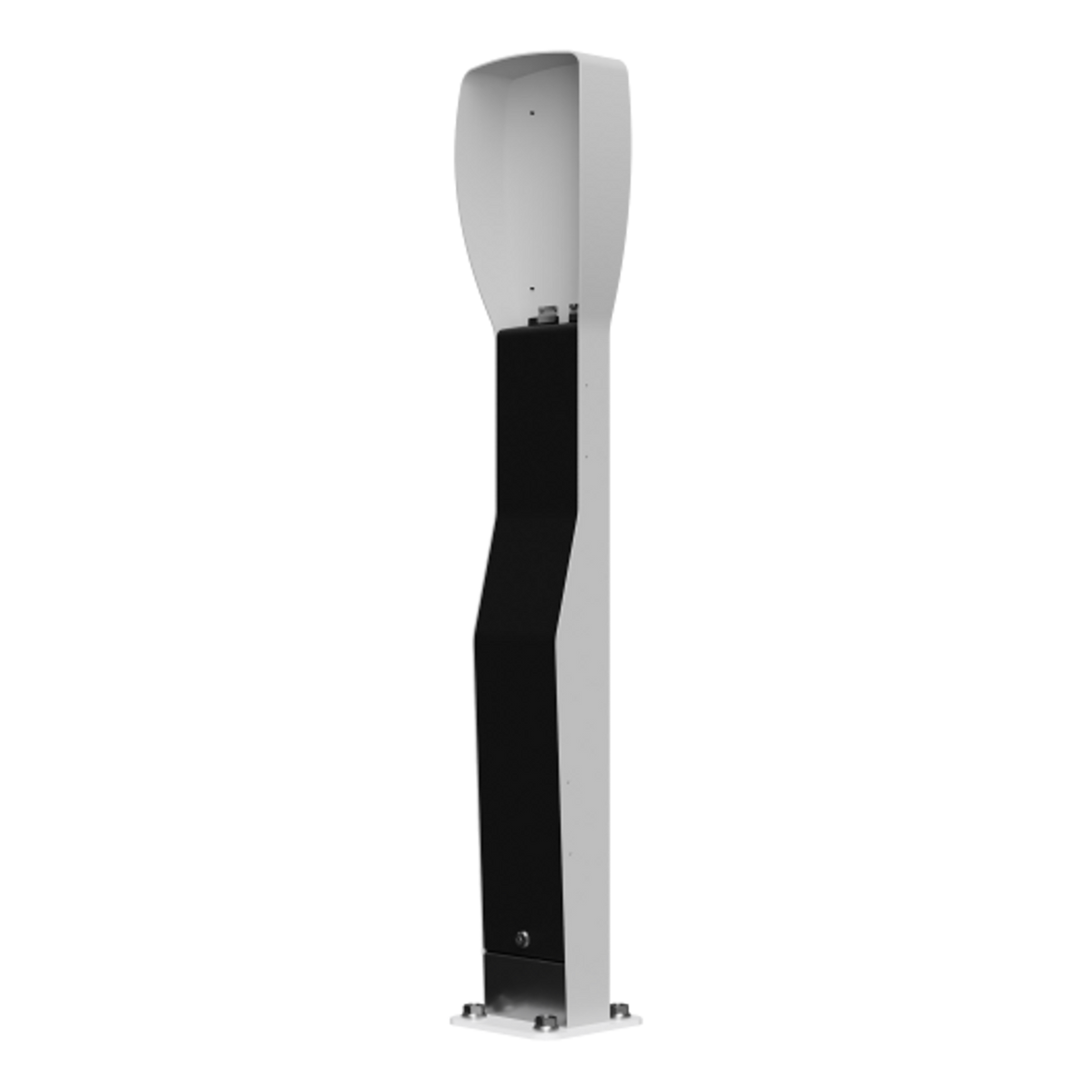 Zaptec Column Premium Single, Grey – Zaptec Sverige